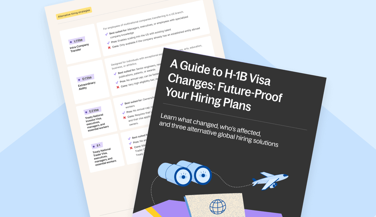 A Guide to H-1B Visa Changes: Future-Proof Your Hiring Plans