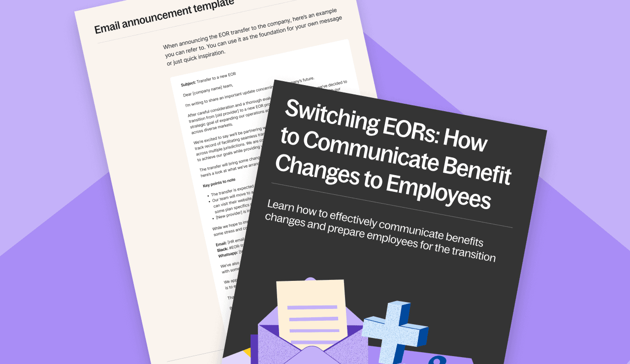How to Communicate Benefits Changes When Switching Employers of Record ...