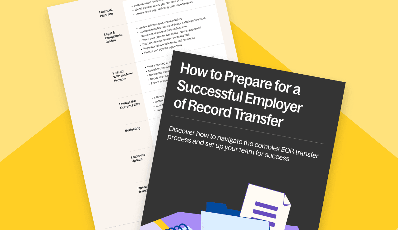 How to Prepare for a Successful Employer of Record Transfer [Checklist ...