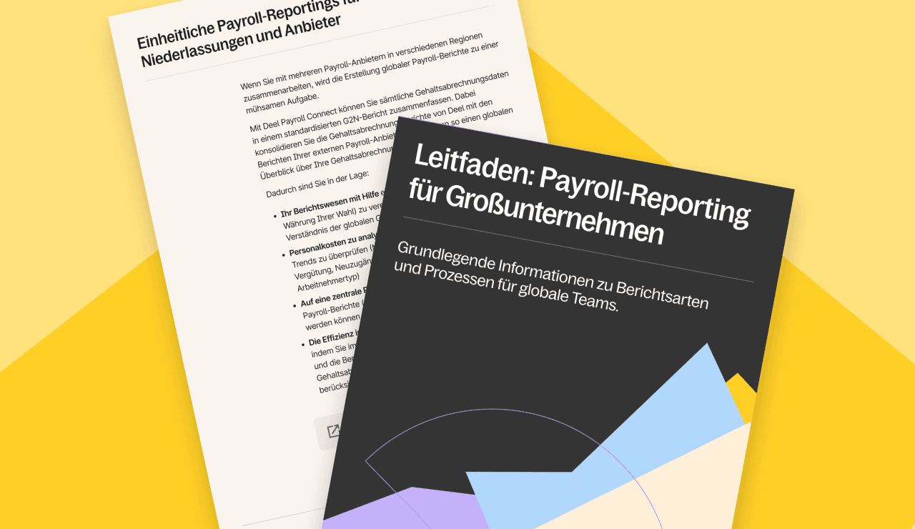 Payroll-Berichte für große Unternehmen leicht gemacht